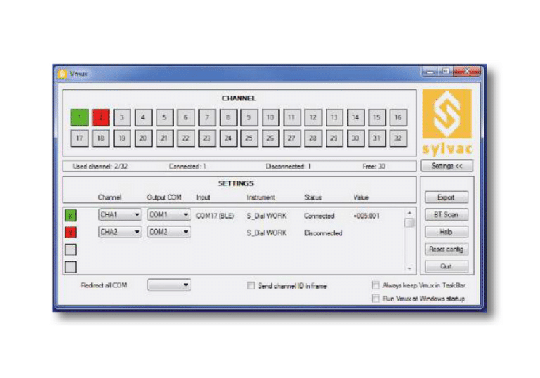 Logiciel Vmux - Trimos Sylvac France