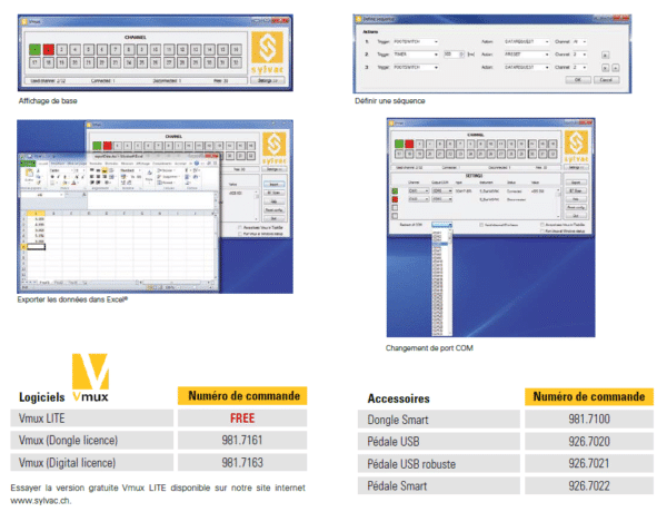 Logiciel Vmux - Trimos Sylvac France